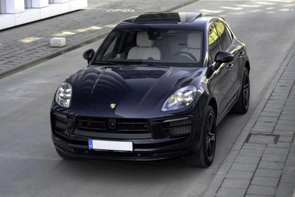Blue Porsche Macan 2020 in Vilnius, with an engine capacity of 3.00 L and mileage of 44 thousand km for 38500 €, photo 7 on AUTOMOTO.COM.LV