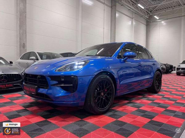 Blue Porsche Macan 2020 in Vilnius, with an engine capacity of 2.89 L and mileage of 81 thousand km for 41911 €, photo 1 on AUTOMOTO.COM.LV