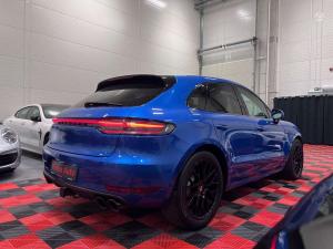 Blue Porsche Macan 2020 in Vilnius, with an engine capacity of 2.89 L and mileage of 81 thousand km for 40488 €, photo 5 on AUTOMOTO.COM.LV