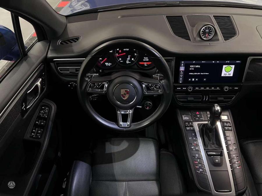 Blue Porsche Macan 2020 in Vilnius, with an engine capacity of 2.89 L and mileage of 81 thousand km for 40488 €, photo 22 on AUTOMOTO.COM.LV