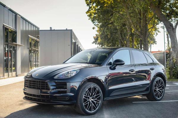 Zils Porsche Macan 2021 Kauņa, ar dzinēja tilpumu 3.00 L un nobraukumu 87 tūkst. km par 41999 €, foto 1 vietnē AUTOMOTO.COM.LV