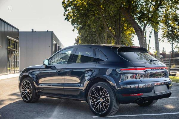 Zils Porsche Macan 2021 Kauņa, ar dzinēja tilpumu 3.00 L un nobraukumu 87 tūkst. km par 41999 €, foto 4 vietnē AUTOMOTO.COM.LV