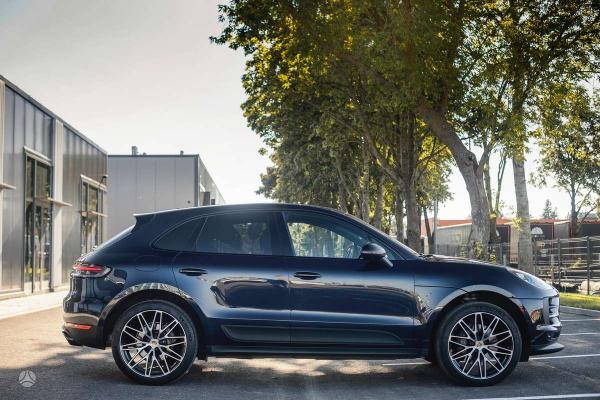 Zils Porsche Macan 2021 Kauņa, ar dzinēja tilpumu 3.00 L un nobraukumu 87 tūkst. km par 41999 €, foto 5 vietnē AUTOMOTO.COM.LV