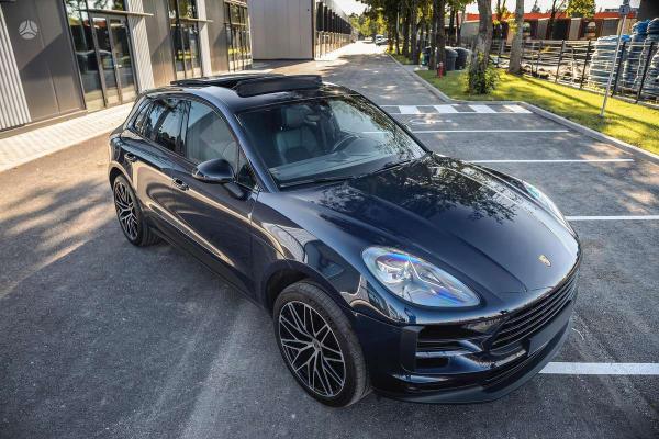 Zils Porsche Macan 2021 Kauņa, ar dzinēja tilpumu 3.00 L un nobraukumu 87 tūkst. km par 41999 €, foto 7 vietnē AUTOMOTO.COM.LV