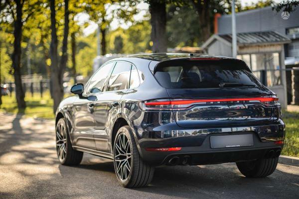 Zils Porsche Macan 2021 Kauņa, ar dzinēja tilpumu 3.00 L un nobraukumu 87 tūkst. km par 41999 €, foto 8 vietnē AUTOMOTO.COM.LV