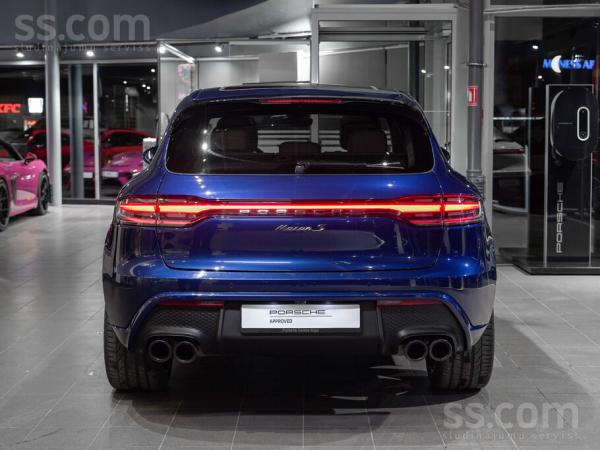 Zils Porsche Macan 2022 Rīga, ar dzinēja tilpumu 3.00 L un nobraukumu 65 tūkst. km par 67900 €, foto 6 vietnē AUTOMOTO.COM.LV
