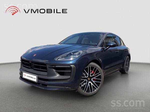 Zils Porsche Macan 2022 Rīga, ar dzinēja tilpumu 2.90 L un nobraukumu 95 tūkst. km par 66100 €, foto  vietnē AUTOMOTO.COM.LV