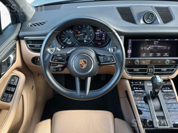 Blue Porsche Macan 2022 in Riga, with an engine capacity of 2.00 L and mileage of 58 thousand km for 50900 €, photo 9 on AUTOMOTO.COM.LV