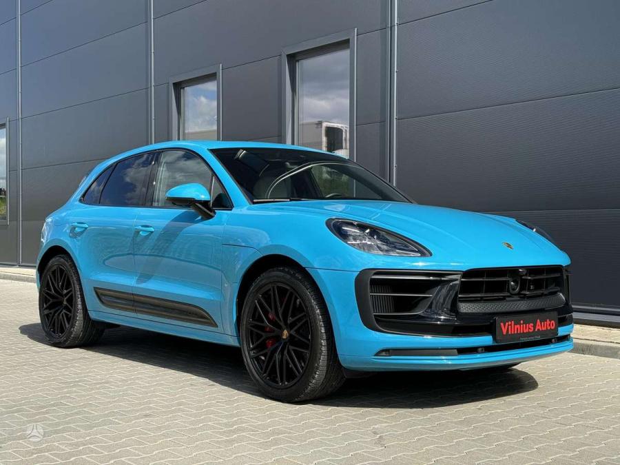Zils Porsche Macan 2022 Viļņa, ar dzinēja tilpumu 2.89 L un nobraukumu 30 tūkst. km par 74990 €, foto 4 vietnē AUTOMOTO.COM.LV