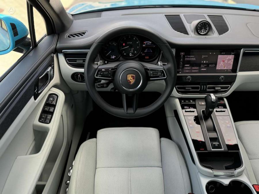 Zils Porsche Macan 2022 Viļņa, ar dzinēja tilpumu 2.89 L un nobraukumu 30 tūkst. km par 74990 €, foto 18 vietnē AUTOMOTO.COM.LV