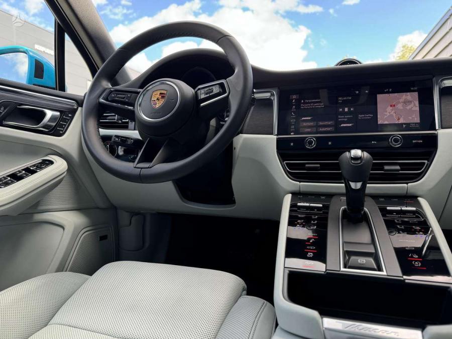 Zils Porsche Macan 2022 Viļņa, ar dzinēja tilpumu 2.89 L un nobraukumu 30 tūkst. km par 74990 €, foto 23 vietnē AUTOMOTO.COM.LV