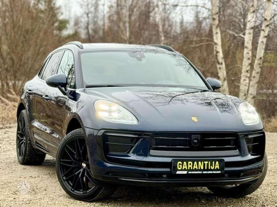 Zils Porsche Macan 2023 Šauļi, ar dzinēja tilpumu 1.98 L un nobraukumu 42 tūkst. km par 45500 €, foto 2 vietnē AUTOMOTO.COM.LV