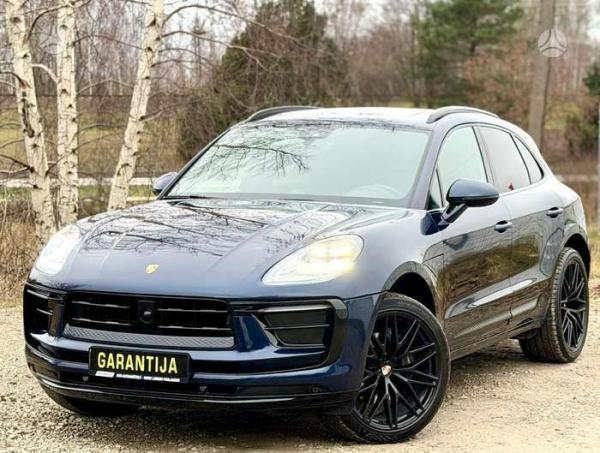 Zils Porsche Macan 2023 Šauļi, ar dzinēja tilpumu 1.98 L un nobraukumu 42 tūkst. km par 41500 €, foto 1 vietnē AUTOMOTO.COM.LV