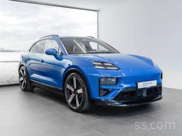 Blue Porsche Macan 2026 in Riga, with an engine capacity of 2.00 L and mileage of 11 thousand km for 109900 €, photo 9 on AUTOMOTO.COM.LV