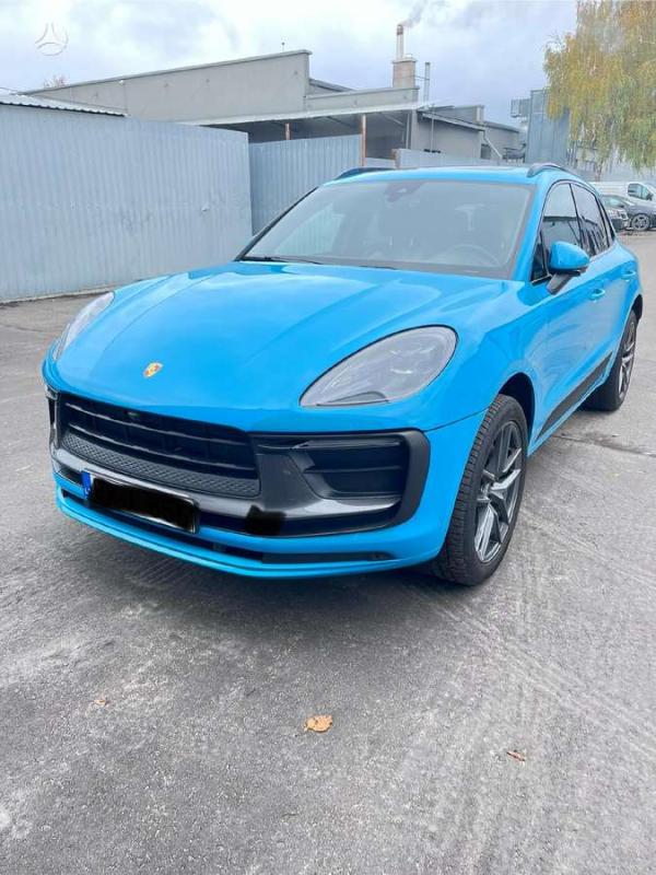 Zils Porsche Macan 2021 Kauņa, ar dzinēja tilpumu 2.00 L un nobraukumu 80 tūkst. km par 35900 €, foto 3 vietnē AUTOMOTO.COM.LV