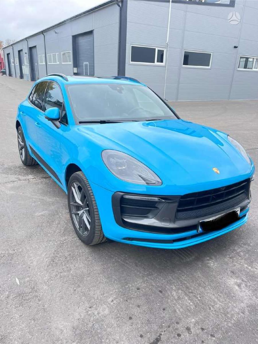 Zils Porsche Macan 2021 Kauņa, ar dzinēja tilpumu 2.00 L un nobraukumu 80 tūkst. km par 35900 €, foto 6 vietnē AUTOMOTO.COM.LV