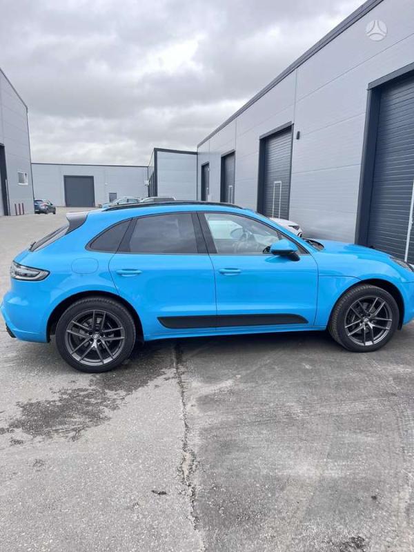 Zils Porsche Macan 2021 Kauņa, ar dzinēja tilpumu 2.00 L un nobraukumu 80 tūkst. km par 35900 €, foto 8 vietnē AUTOMOTO.COM.LV