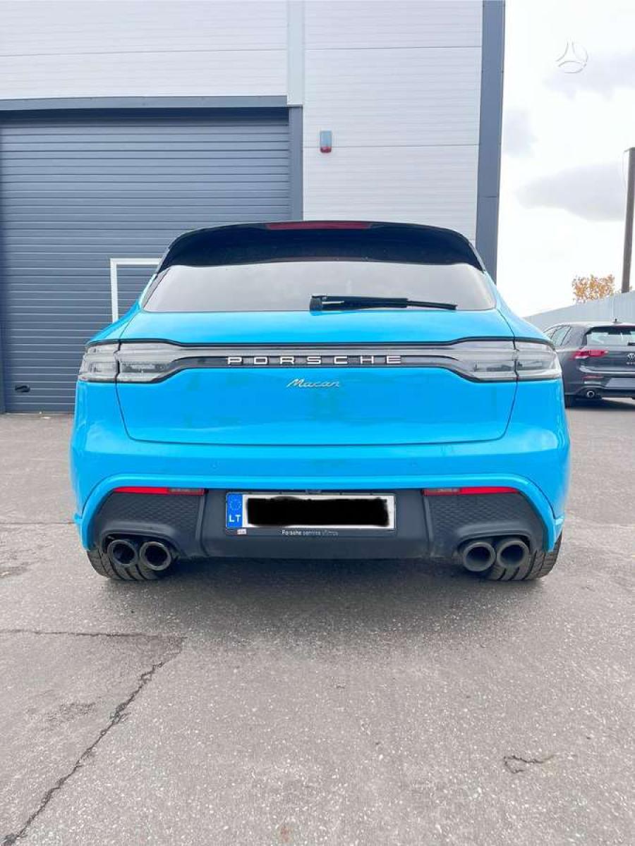 Zils Porsche Macan 2021 Kauņa, ar dzinēja tilpumu 2.00 L un nobraukumu 80 tūkst. km par 35900 €, foto 11 vietnē AUTOMOTO.COM.LV