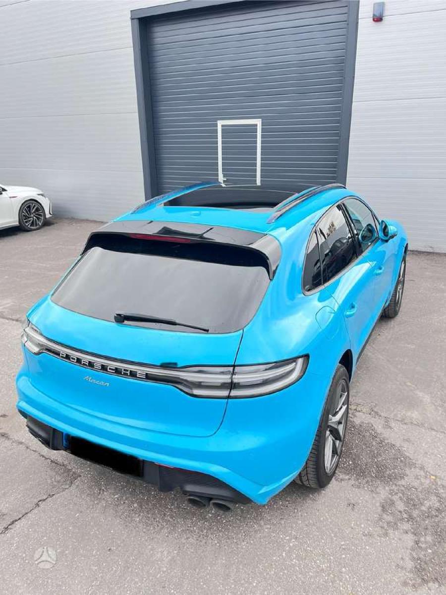 Zils Porsche Macan 2021 Kauņa, ar dzinēja tilpumu 2.00 L un nobraukumu 80 tūkst. km par 35900 €, foto 12 vietnē AUTOMOTO.COM.LV