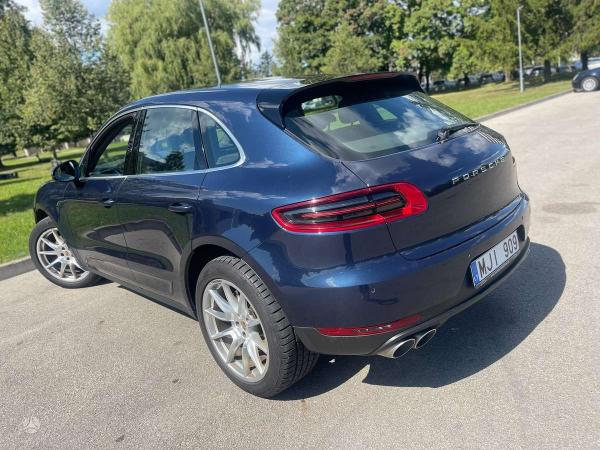 Zils Porsche Macan 2015 Druskininkai, ar dzinēja tilpumu 3.00 L un nobraukumu 320 tūkst. km par 17500 €, foto 9 vietnē AUTOMOTO.COM.LV