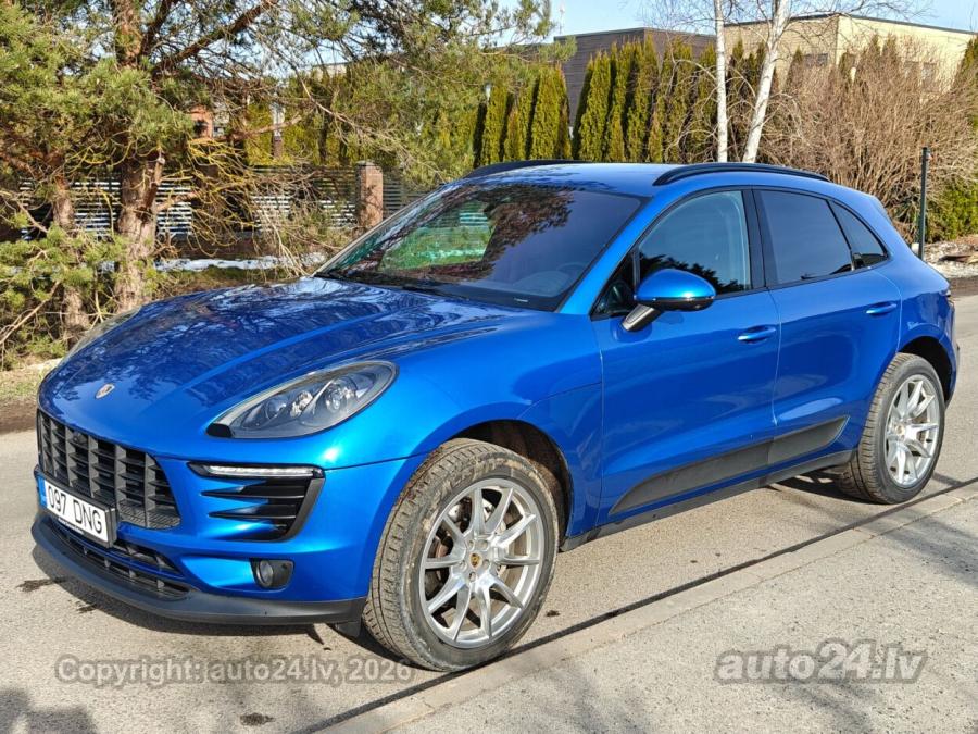 Zils Porsche Macan 2015 Tallina, ar dzinēja tilpumu 3.00 L un nobraukumu 207 tūkst. km par 27900 €, foto 4 vietnē AUTOMOTO.COM.LV