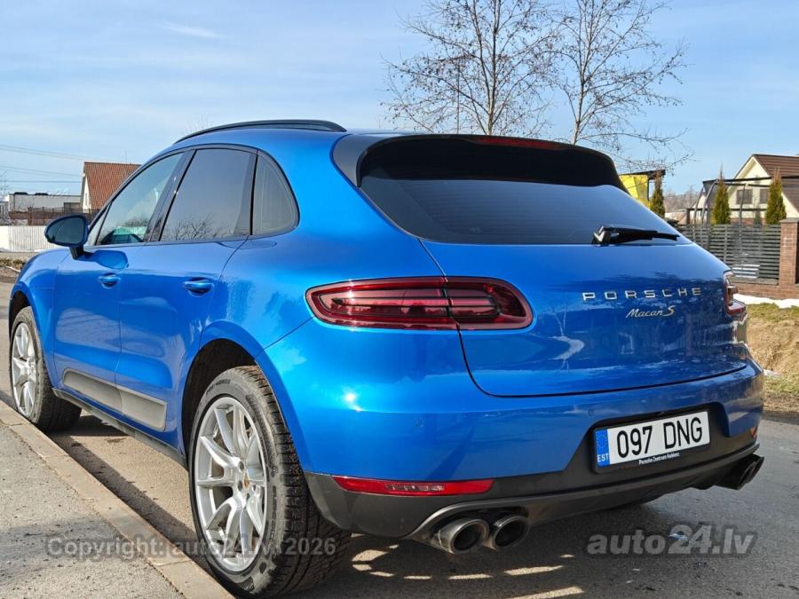 Zils Porsche Macan 2015 Tallina, ar dzinēja tilpumu 3.00 L un nobraukumu 207 tūkst. km par 27900 €, foto 5 vietnē AUTOMOTO.COM.LV