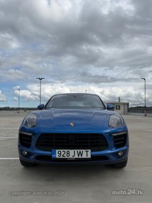 Zils Porsche Macan 2017 Tallina, ar dzinēja tilpumu 3.00 L un nobraukumu 100 tūkst. km par 31900 €, foto 5 vietnē AUTOMOTO.COM.LV