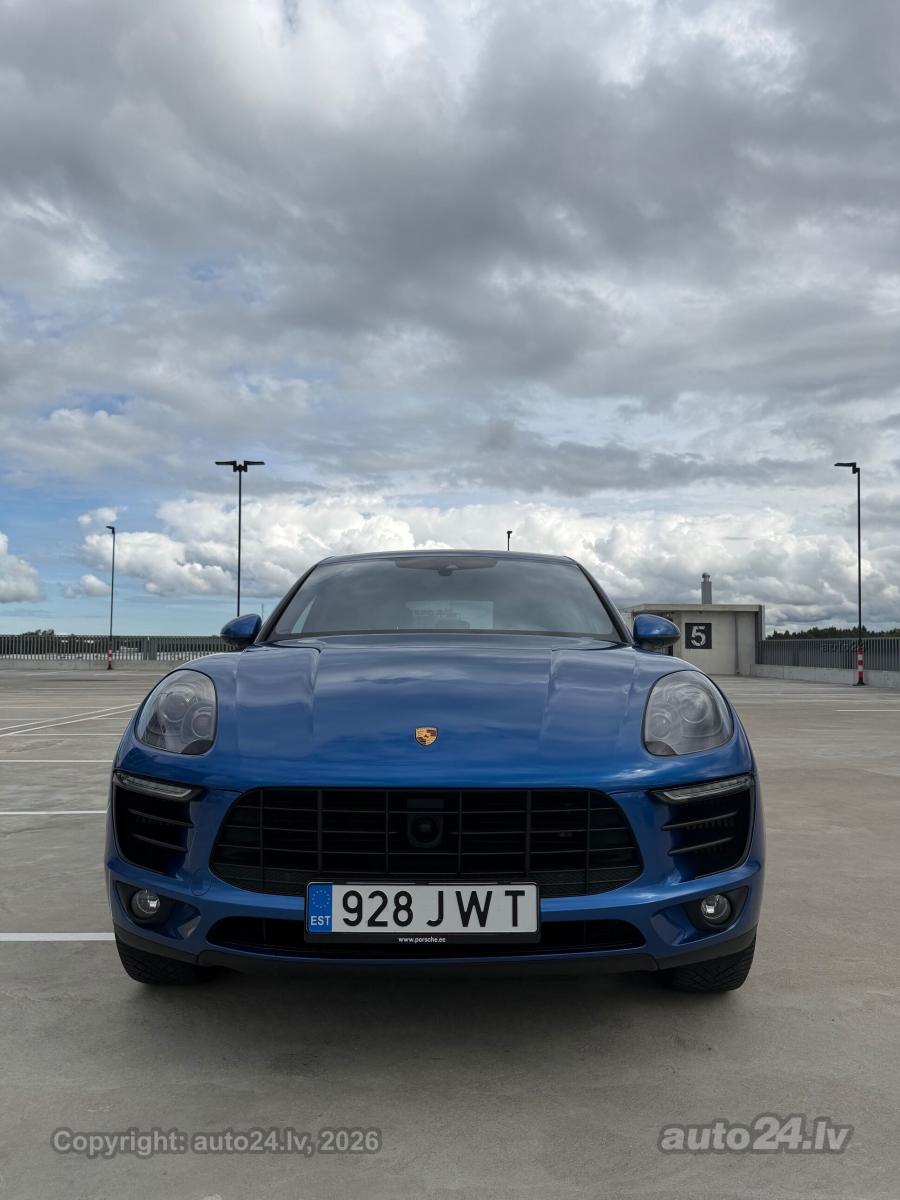 Zils Porsche Macan 2017 Tallina, ar dzinēja tilpumu 3.00 L un nobraukumu 100 tūkst. km par 31900 €, foto 5 vietnē AUTOMOTO.COM.LV