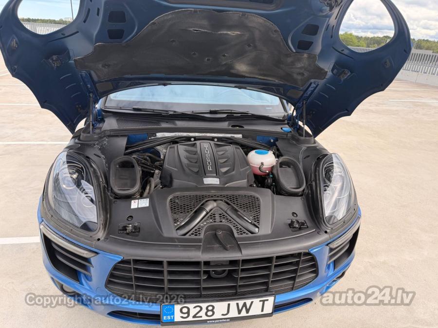 Zils Porsche Macan 2017 Tallina, ar dzinēja tilpumu 3.00 L un nobraukumu 100 tūkst. km par 31900 €, foto 11 vietnē AUTOMOTO.COM.LV