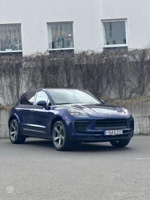 Zils Porsche Macan 2024 Viļņa, ar dzinēja tilpumu 2.00 L un nobraukumu 39 tūkst. km par 59900 €, foto 5 vietnē AUTOMOTO.COM.LV