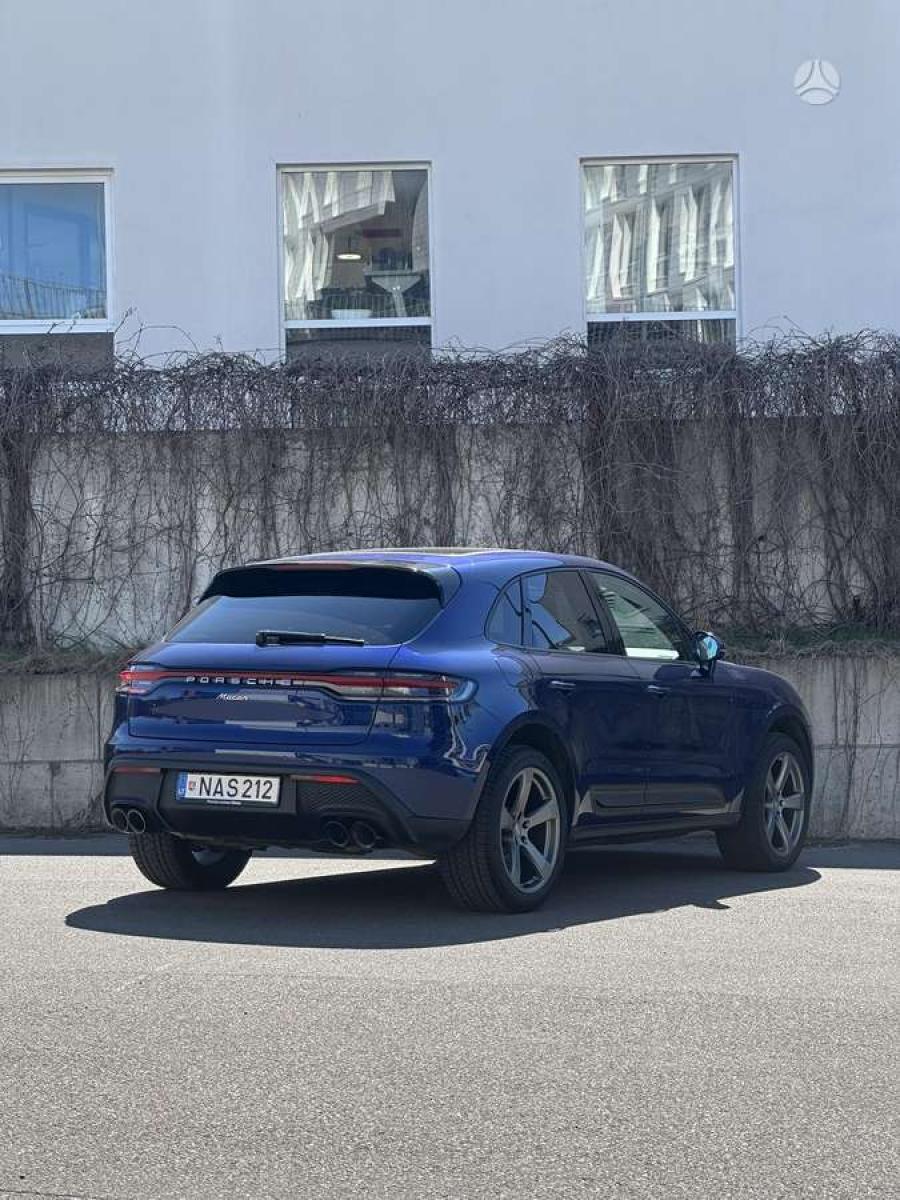 Zils Porsche Macan 2024 Viļņa, ar dzinēja tilpumu 2.00 L un nobraukumu 39 tūkst. km par 59900 €, foto 14 vietnē AUTOMOTO.COM.LV