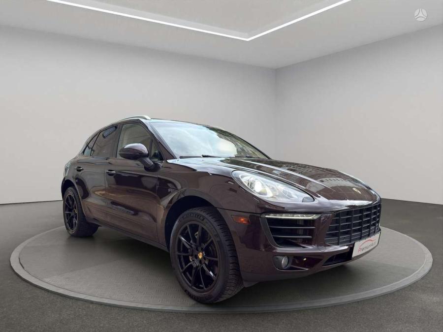 Brūns Porsche Macan 2015 Viļņa, ar dzinēja tilpumu 3.00 L un nobraukumu 180 tūkst. km par 21500 €, foto 9 vietnē AUTOMOTO.COM.LV