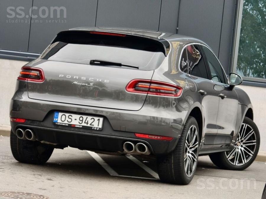 Brūns Porsche Macan 2015 Rīga, ar dzinēja tilpumu 3.00 L un nobraukumu 0 tūkst. km par 24900 €, foto 6 vietnē AUTOMOTO.COM.LV