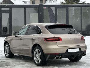 Brown Porsche Macan 2017 in Vilnius, with an engine capacity of 3.00 L and mileage of 137 thousand km for 19800 €, photo 3 on AUTOMOTO.COM.LV