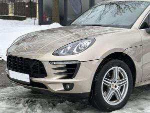 Brown Porsche Macan 2017 in Vilnius, with an engine capacity of 3.00 L and mileage of 137 thousand km for 19800 €, photo 9 on AUTOMOTO.COM.LV