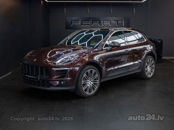 Brūns Porsche Macan 2017 Tallina, ar dzinēja tilpumu 3.00 L un nobraukumu 164 tūkst. km par 36900 €, foto  vietnē AUTOMOTO.COM.LV