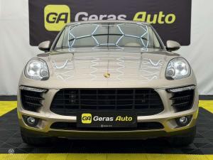 Brown Porsche Macan 2017 in Vilnius, with an engine capacity of 3.00 L and mileage of 82 thousand km for 27300 €, photo 3 on AUTOMOTO.COM.LV