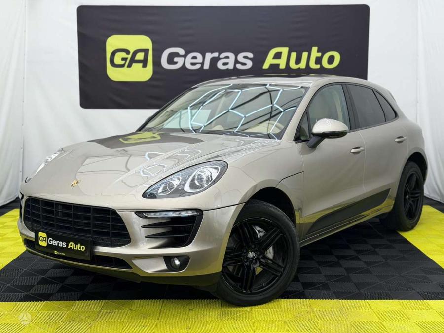 Brūns Porsche Macan 2017 Viļņa, ar dzinēja tilpumu 3.00 L un nobraukumu 82 tūkst. km par 27300 €, foto 1 vietnē AUTOMOTO.COM.LV