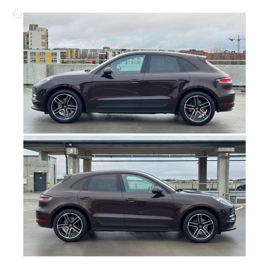 Brown Porsche Macan 2019 in Vilnius, with an engine capacity of 1.98 L and mileage of 34 thousand km for 44900 €, photo 7 on AUTOMOTO.COM.LV