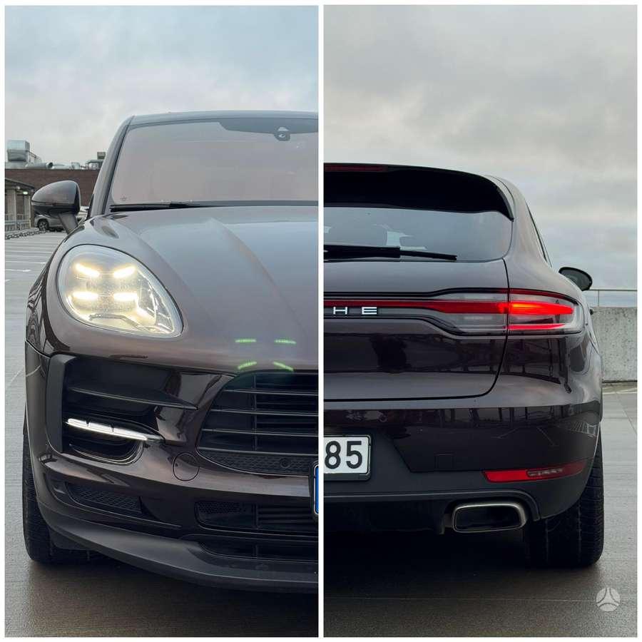 Brown Porsche Macan 2019 in Vilnius, with an engine capacity of 1.98 L and mileage of 34 thousand km for 44900 €, photo 11 on AUTOMOTO.COM.LV