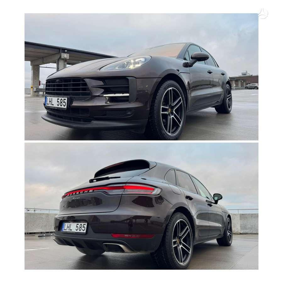Brown Porsche Macan 2019 in Vilnius, with an engine capacity of 1.98 L and mileage of 34 thousand km for 44900 €, photo 12 on AUTOMOTO.COM.LV