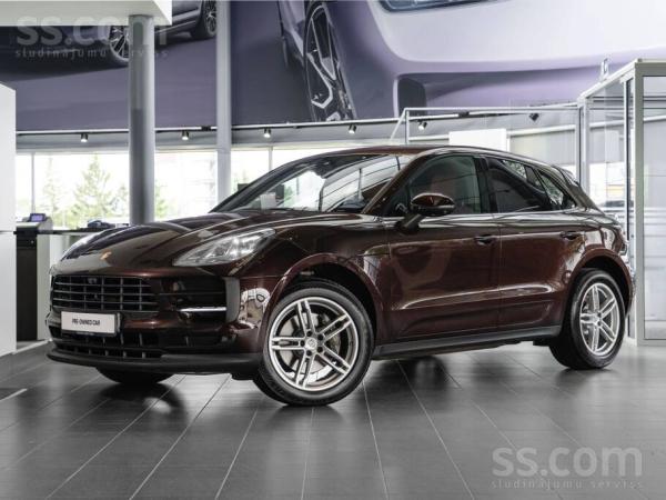 Brown Porsche Macan 2020 in Riga, with an engine capacity of 2.00 L and mileage of 113 thousand km for 45900 €, photo 1 on AUTOMOTO.COM.LV