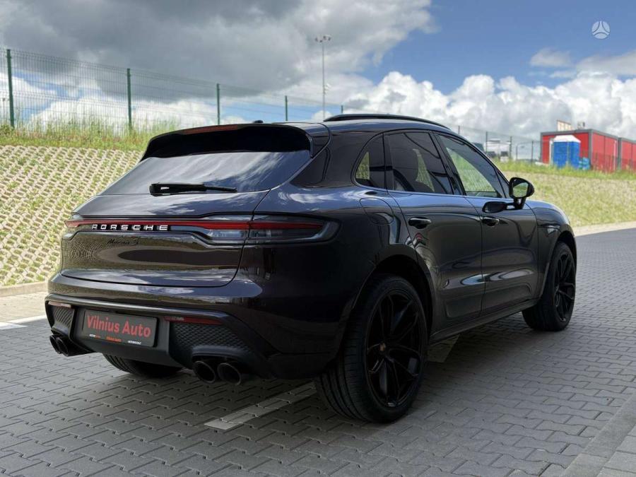 Brown Porsche Macan 2021 in Vilnius, with an engine capacity of 2.99 L and mileage of 57 thousand km for 49900 €, photo 5 on AUTOMOTO.COM.LV