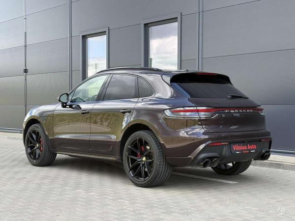 Brown Porsche Macan 2021 in Vilnius, with an engine capacity of 2.99 L and mileage of 57 thousand km for 49900 €, photo 7 on AUTOMOTO.COM.LV