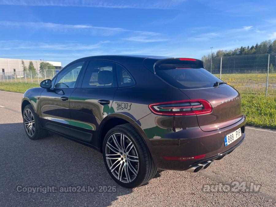 Brown Porsche Macan 2015 in Tallinn, with an engine capacity of 3.00 L and mileage of 143 thousand km for 28900 €, photo 16 on AUTOMOTO.COM.LV