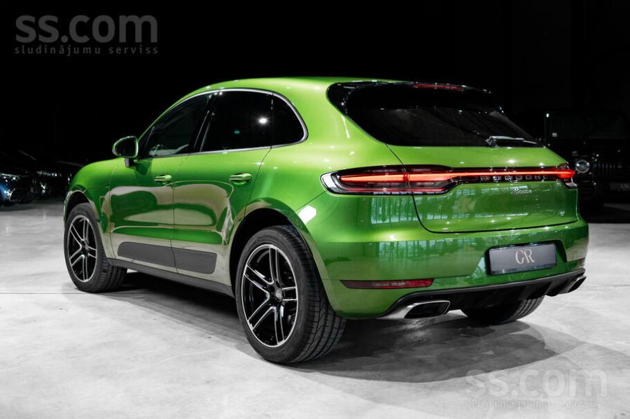 Zaļš Porsche Macan 2021 Ogre, ar dzinēja tilpumu 2.00 L un nobraukumu 53 tūkst. km par 49800 €, foto 6 vietnē AUTOMOTO.COM.LV