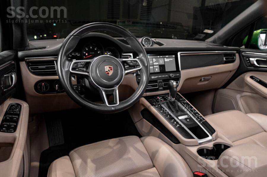 Zaļš Porsche Macan 2021 Ogre, ar dzinēja tilpumu 2.00 L un nobraukumu 53 tūkst. km par 49800 €, foto 12 vietnē AUTOMOTO.COM.LV