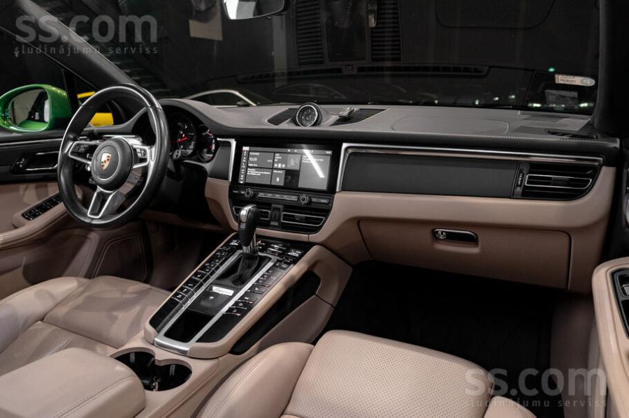 Zaļš Porsche Macan 2021 Ogre, ar dzinēja tilpumu 2.00 L un nobraukumu 53 tūkst. km par 49800 €, foto 14 vietnē AUTOMOTO.COM.LV
