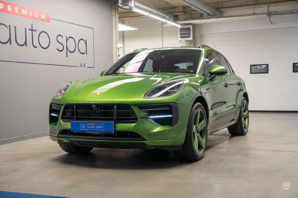 Zaļš Porsche Macan 2021 Viļņa, ar dzinēja tilpumu 2.89 L un nobraukumu 124 tūkst. km par 54500 €, foto 3 vietnē AUTOMOTO.COM.LV