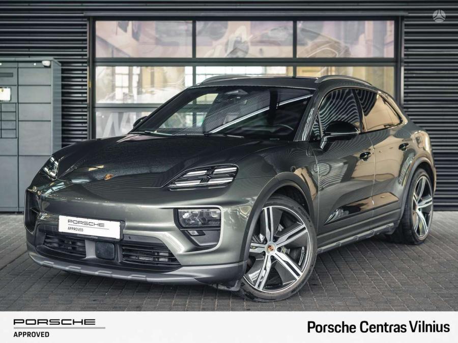 Zaļš Porsche Macan 2024 Viļņa, ar dzinēja tilpumu 0.00 L un nobraukumu 36 tūkst. km par 96911 €, foto 1 vietnē AUTOMOTO.COM.LV